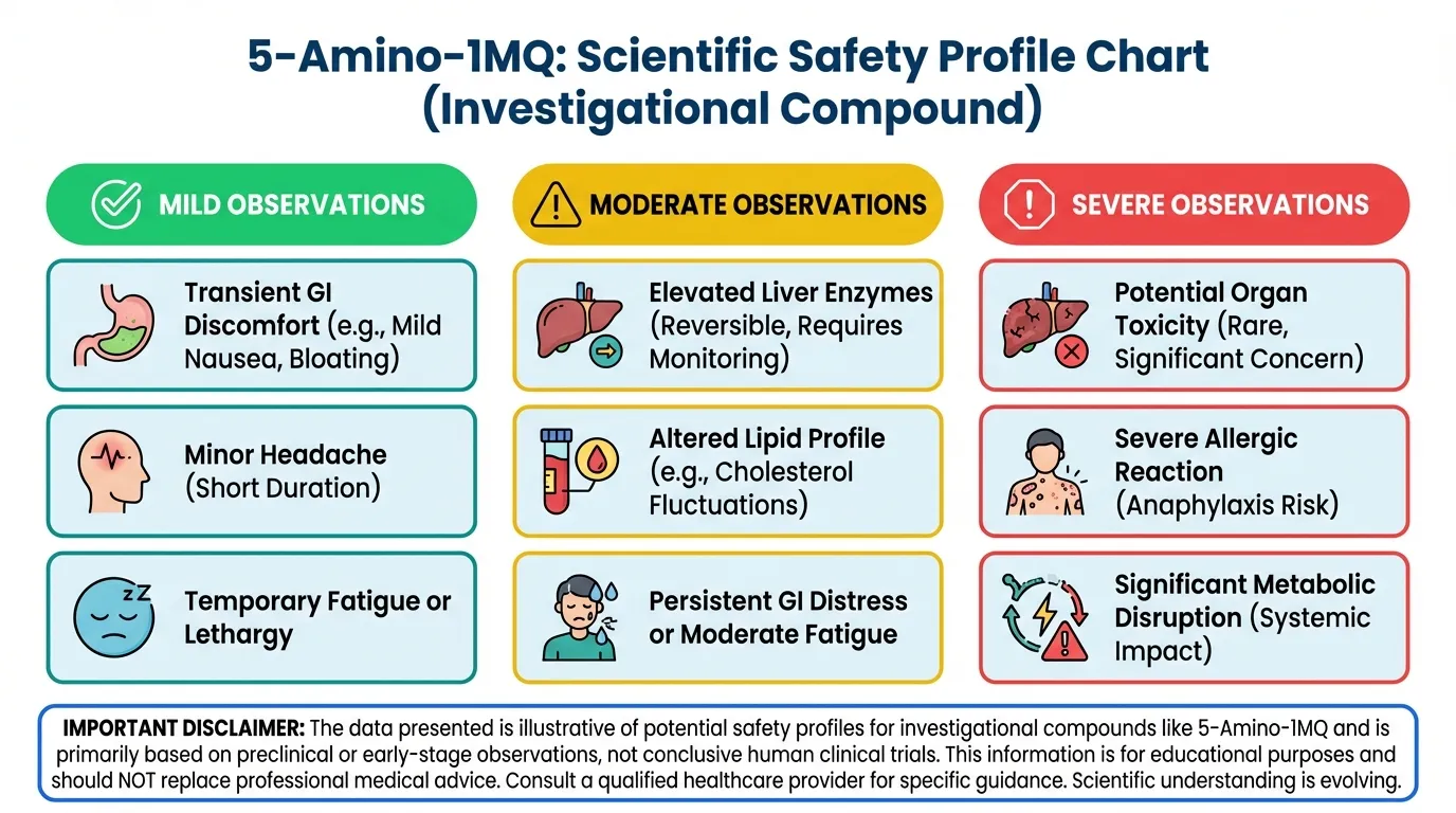 5-Amino-1MQ Side Effects and Safety Profile | Peptide Protocol Wiki