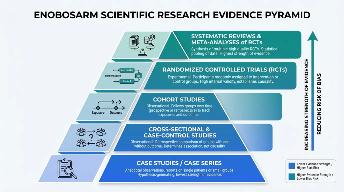 Enobosarm Research Studies and Evidence | Peptide Protocol Wiki
