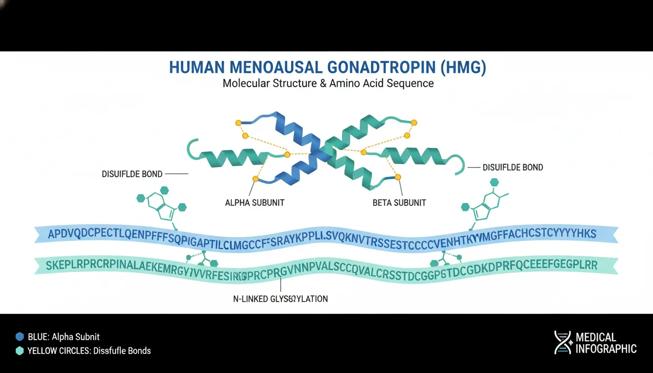 HMG Molecular Structure and Properties | Peptide Protocol Wiki