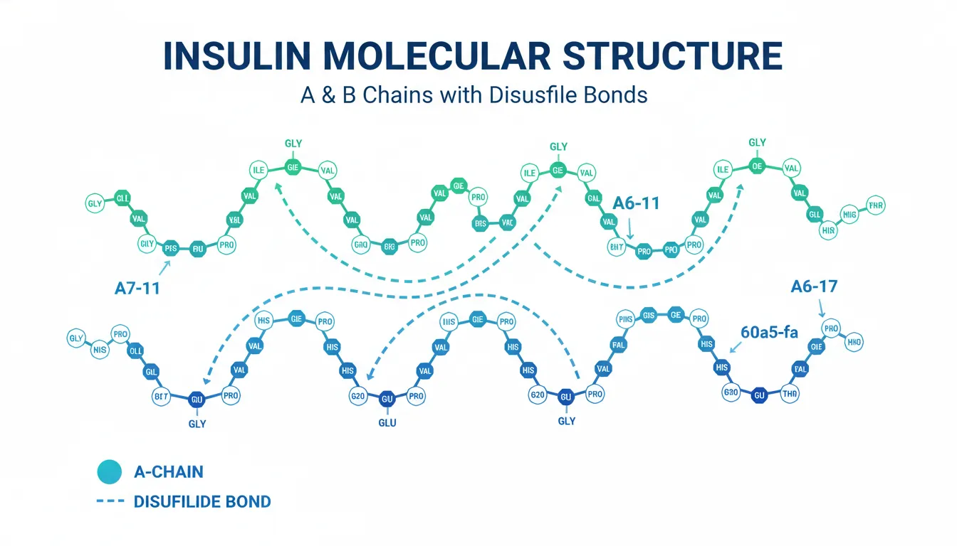 Insulin Molecular Structure and Properties | Peptide Protocol Wiki