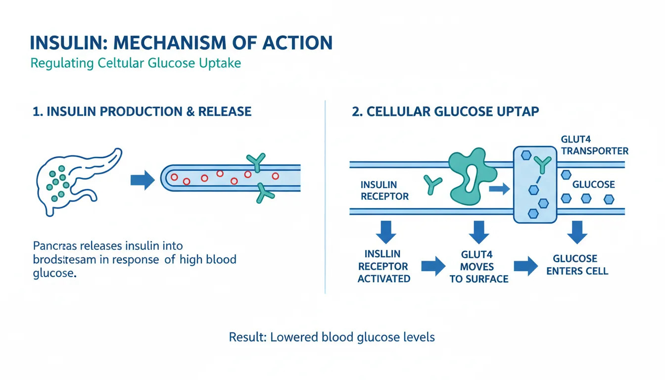 Insulin: Glucose Metabolism Hormone Guide | Peptide Protocol Wiki