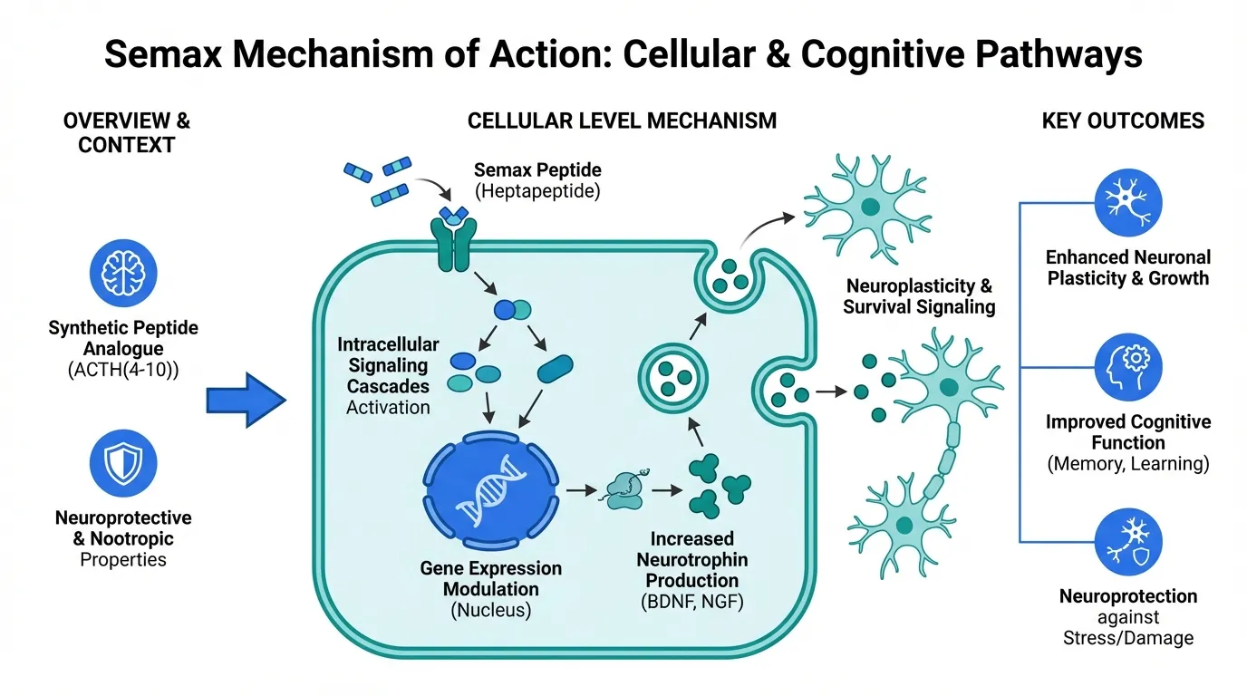Semax: Neuroprotective ACTH Analog Guide | Peptide Protocol Wiki